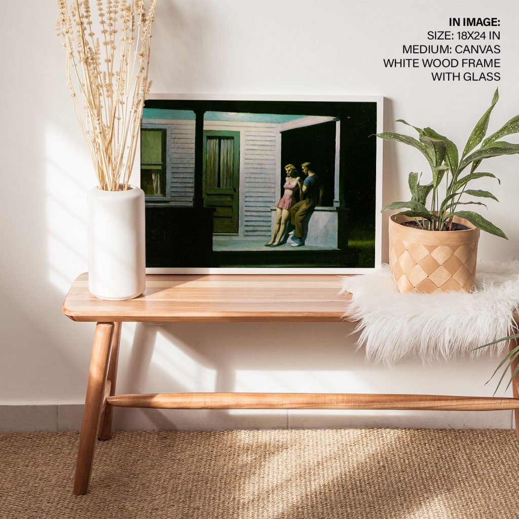 Summer evening by Edward Hopper (1947) - Wall Art, Hanging Wall Decor ...