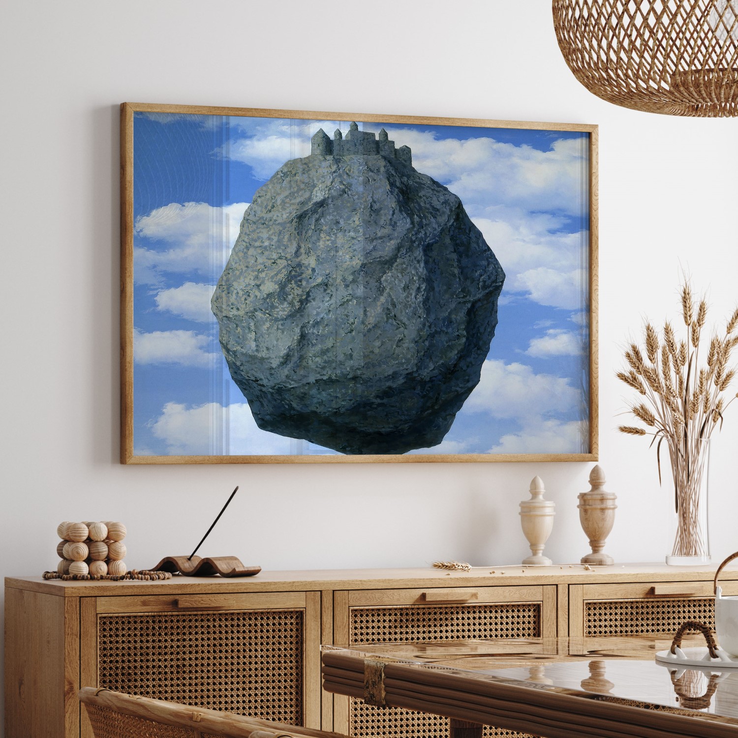 The Castle Of The Pyrenees, 1959 Rene Magritte | atelier-yuwa.ciao.jp