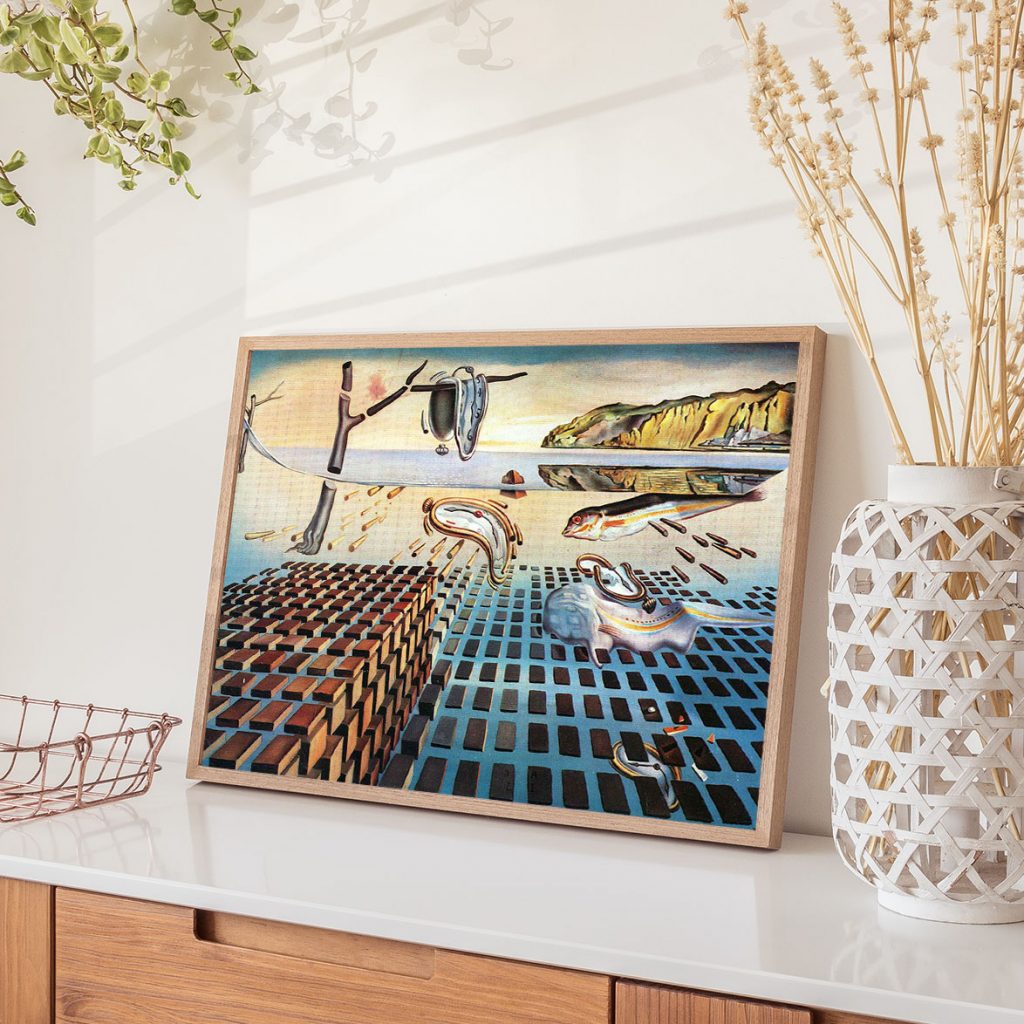 The disintegration of the persistence of memory by Salvador Dali (1952 ...