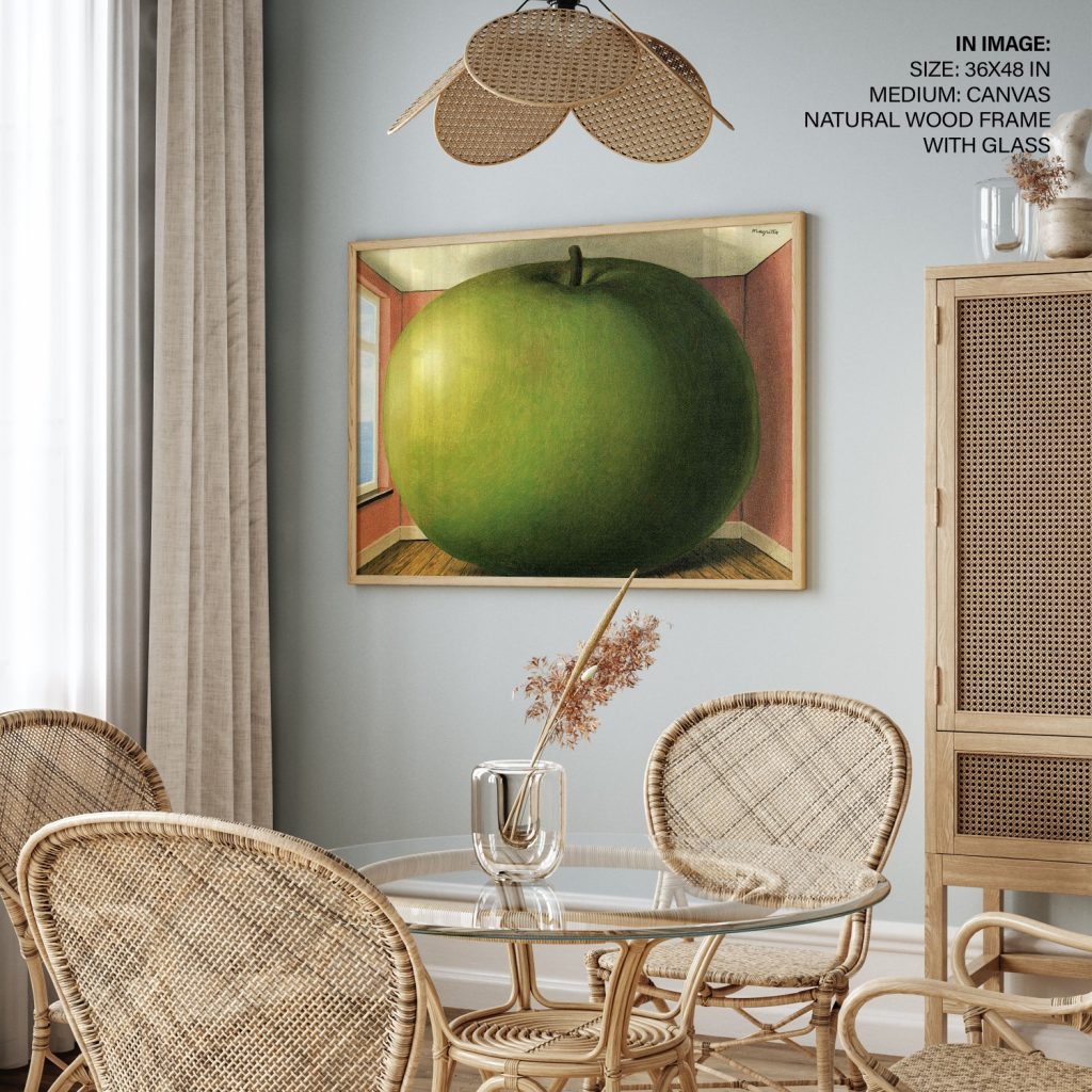 The listening room by Rene Magritte (1952) - Wall Art, Hanging Wall ...