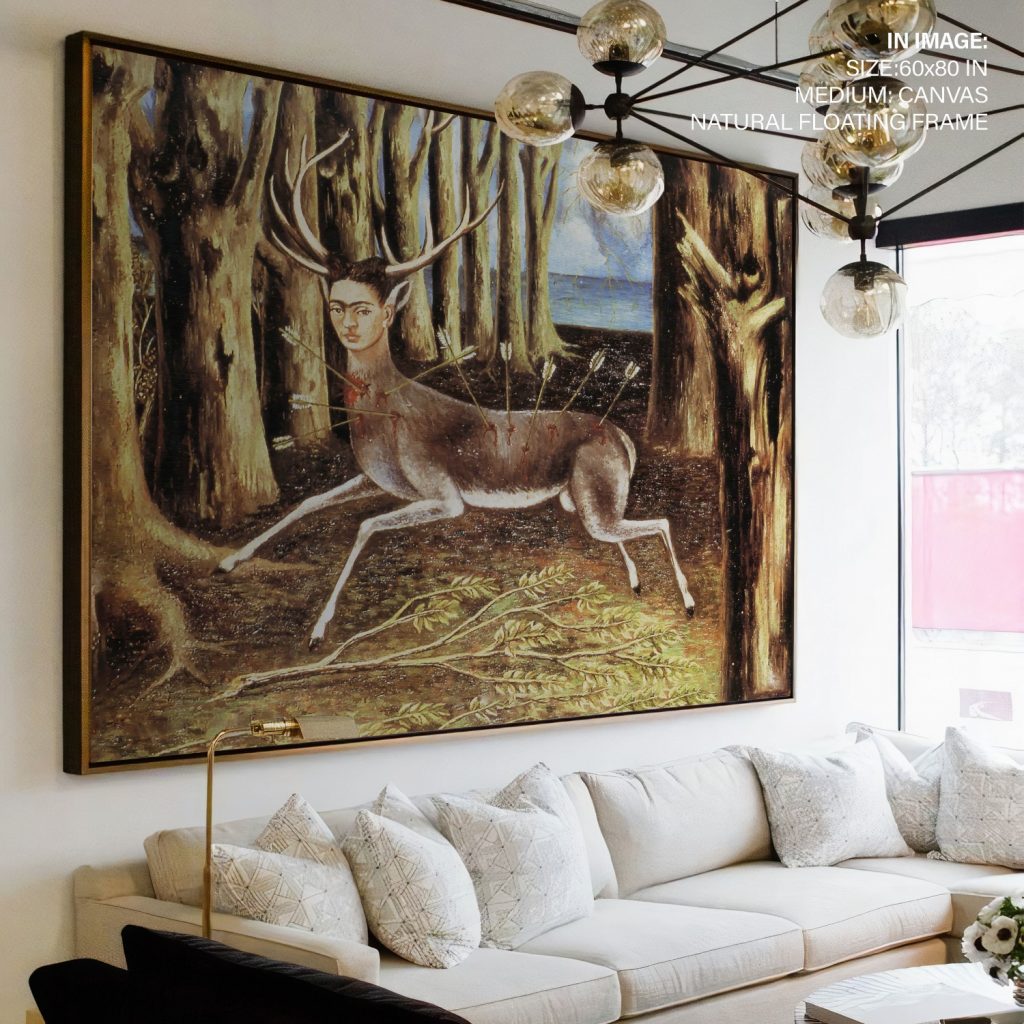 The wounded deer by Frida Kahlo (1946) - Wall Art, Hanging Wall Decor ...