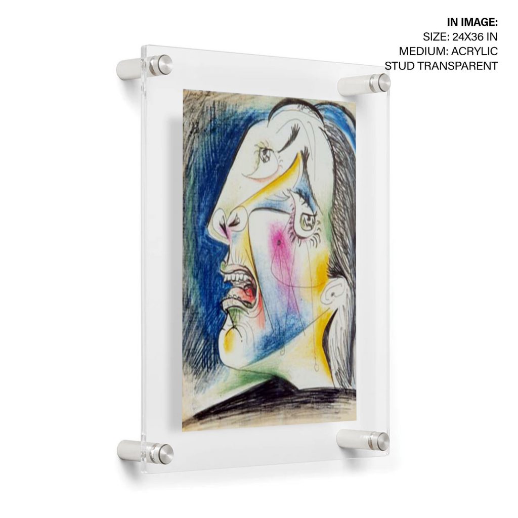 Crying woman by Pablo Picasso (1937) - BestOfBharat