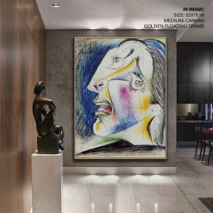 Crying woman by Pablo Picasso (1937) - BestOfBharat
