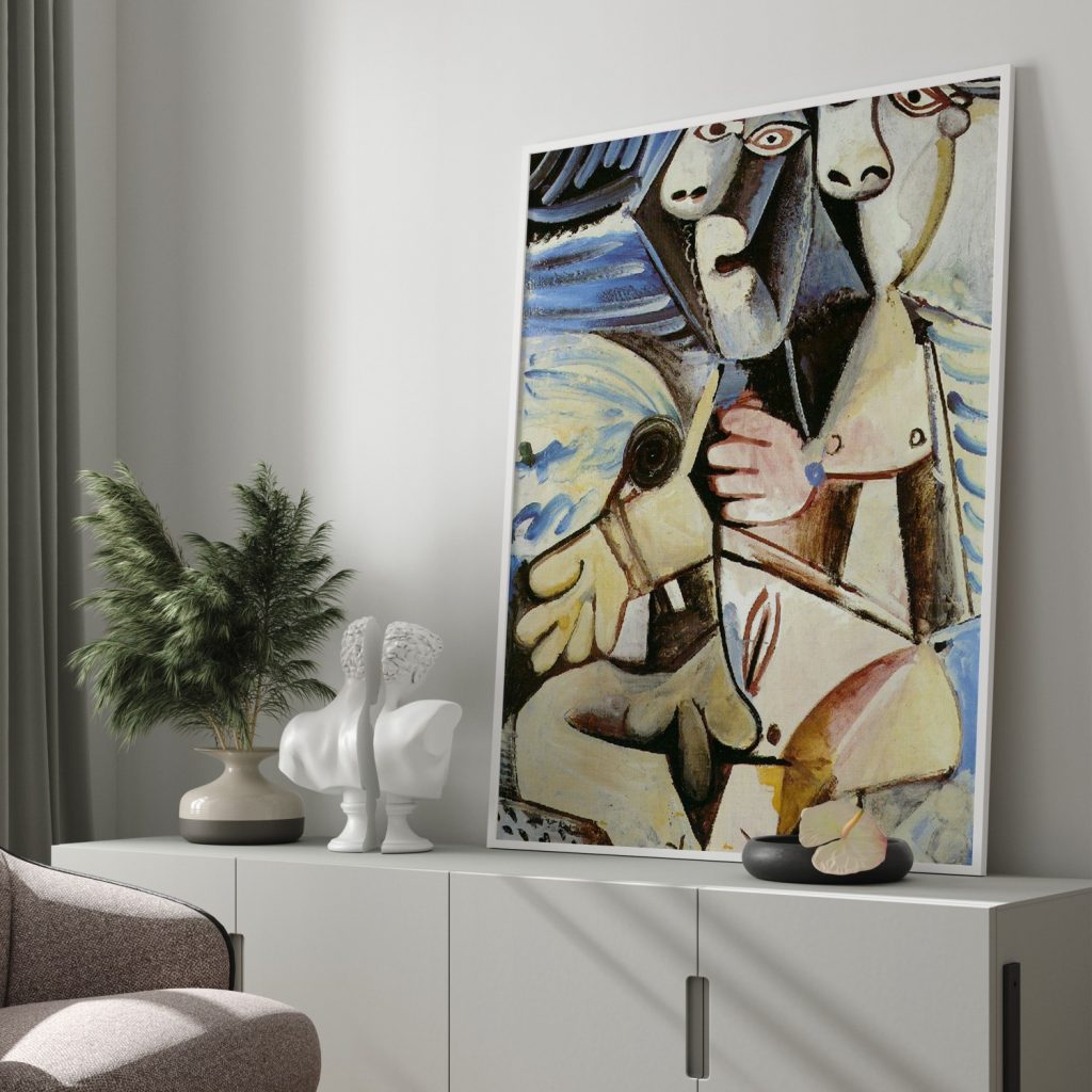 Embrace by Pablo Picasso (1971) - BestOfBharat