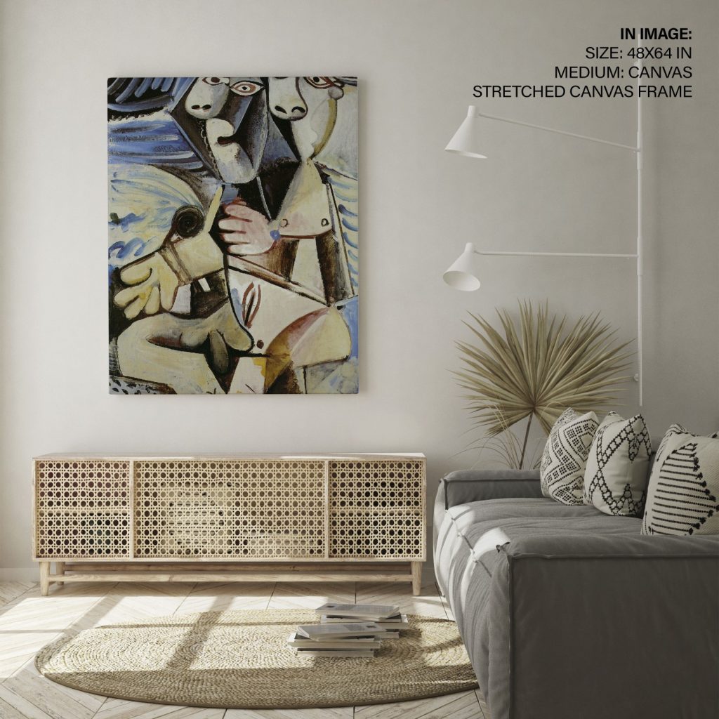 Embrace by Pablo Picasso (1971) - BestOfBharat