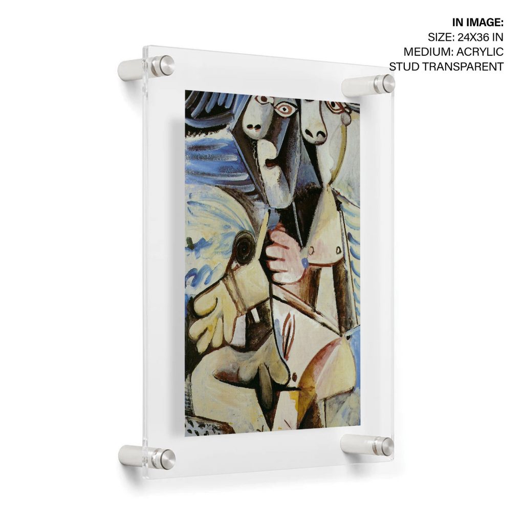 Embrace by Pablo Picasso (1971) - BestOfBharat