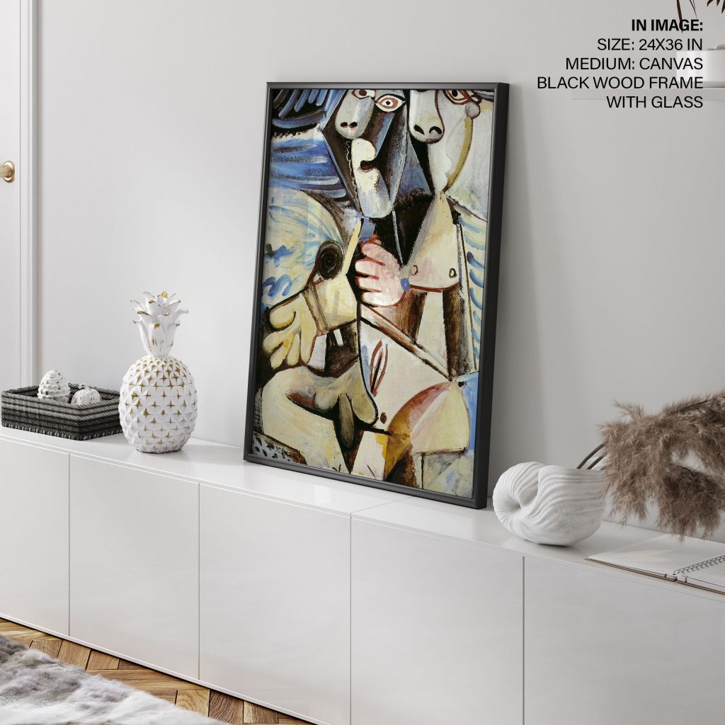 Embrace by Pablo Picasso (1971) - BestOfBharat