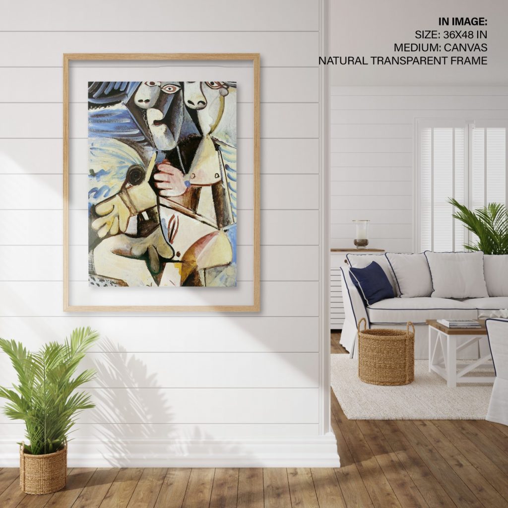 Embrace by Pablo Picasso (1971) - BestOfBharat