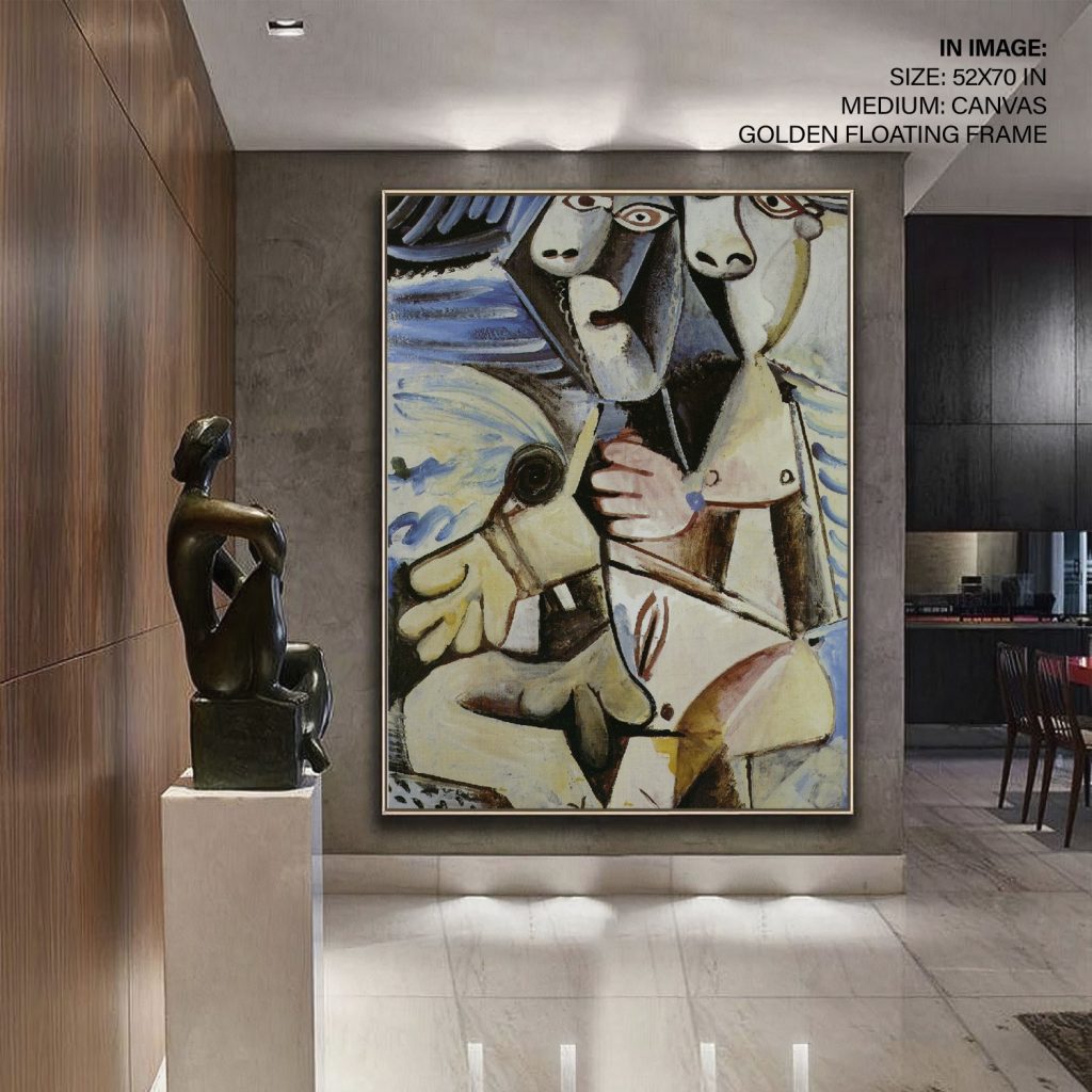 Embrace by Pablo Picasso (1971) - BestOfBharat