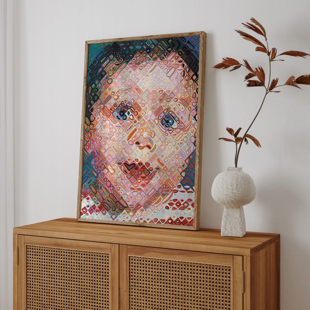 Emma by Chuck Close (2002) - BestOfBharat