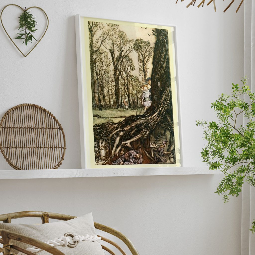 Fairies are all more or less in hiding until dusk by Arthur Rackham ...