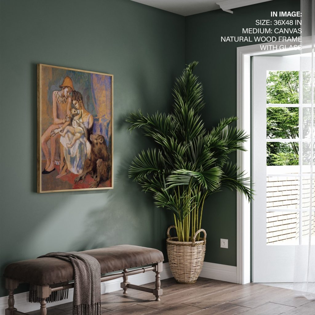 Family of Acrobats with Monkey by Pablo Picasso (1905) - BestOfBharat