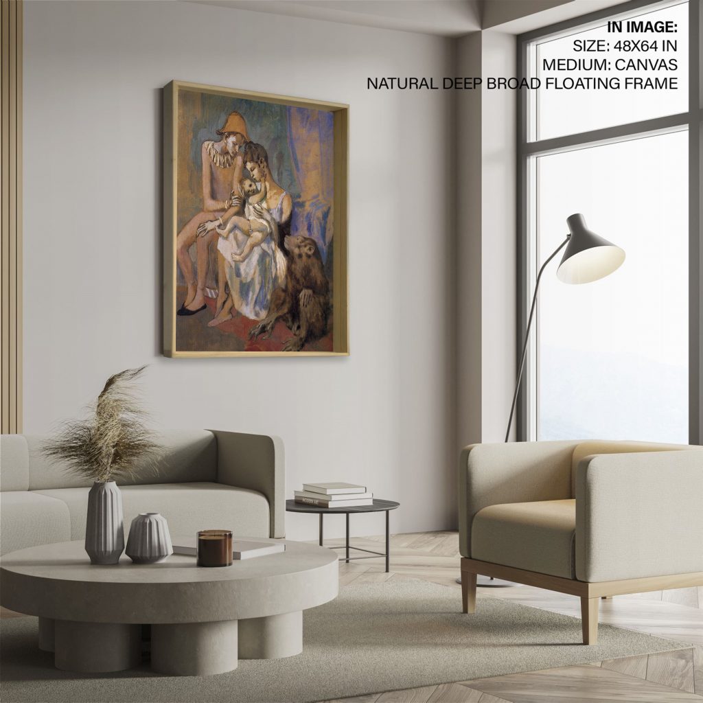 Family of Acrobats with Monkey by Pablo Picasso (1905) - BestOfBharat