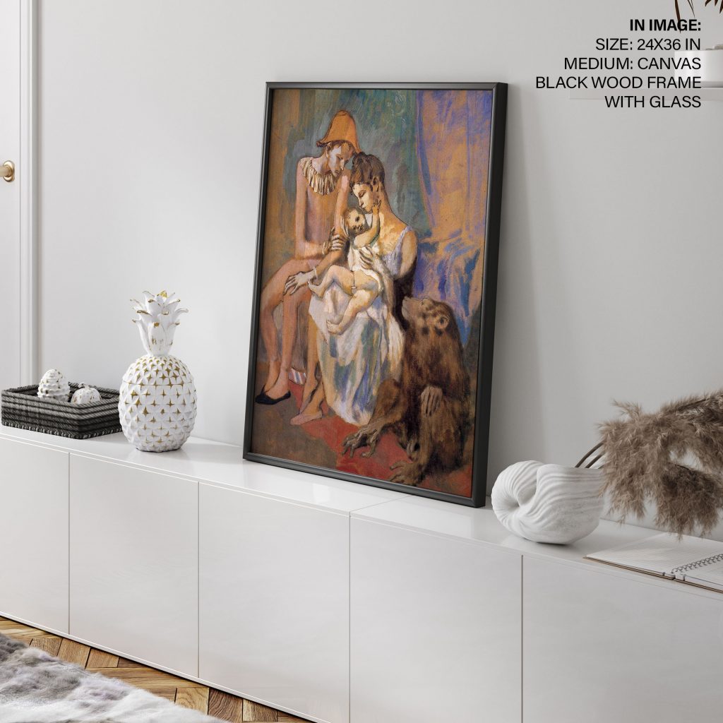 Family of Acrobats with Monkey by Pablo Picasso (1905) - BestOfBharat