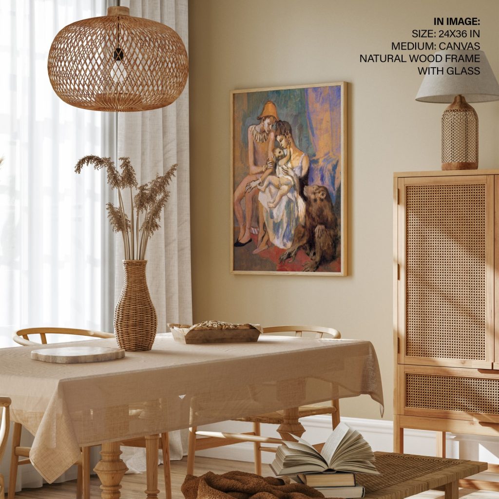 Family of Acrobats with Monkey by Pablo Picasso (1905) - BestOfBharat