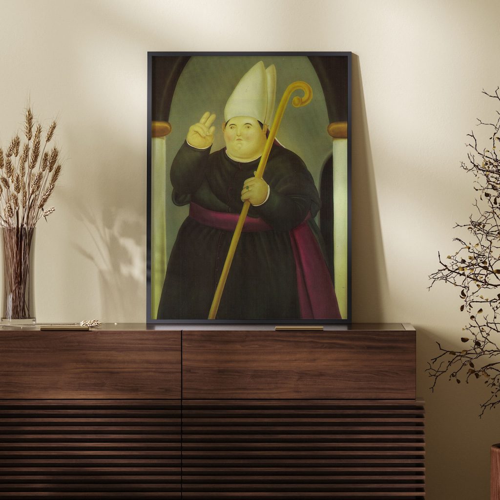 Bishop by Fernando Botero (1982) - Wall Art - Choose Size & Frames, Non ...