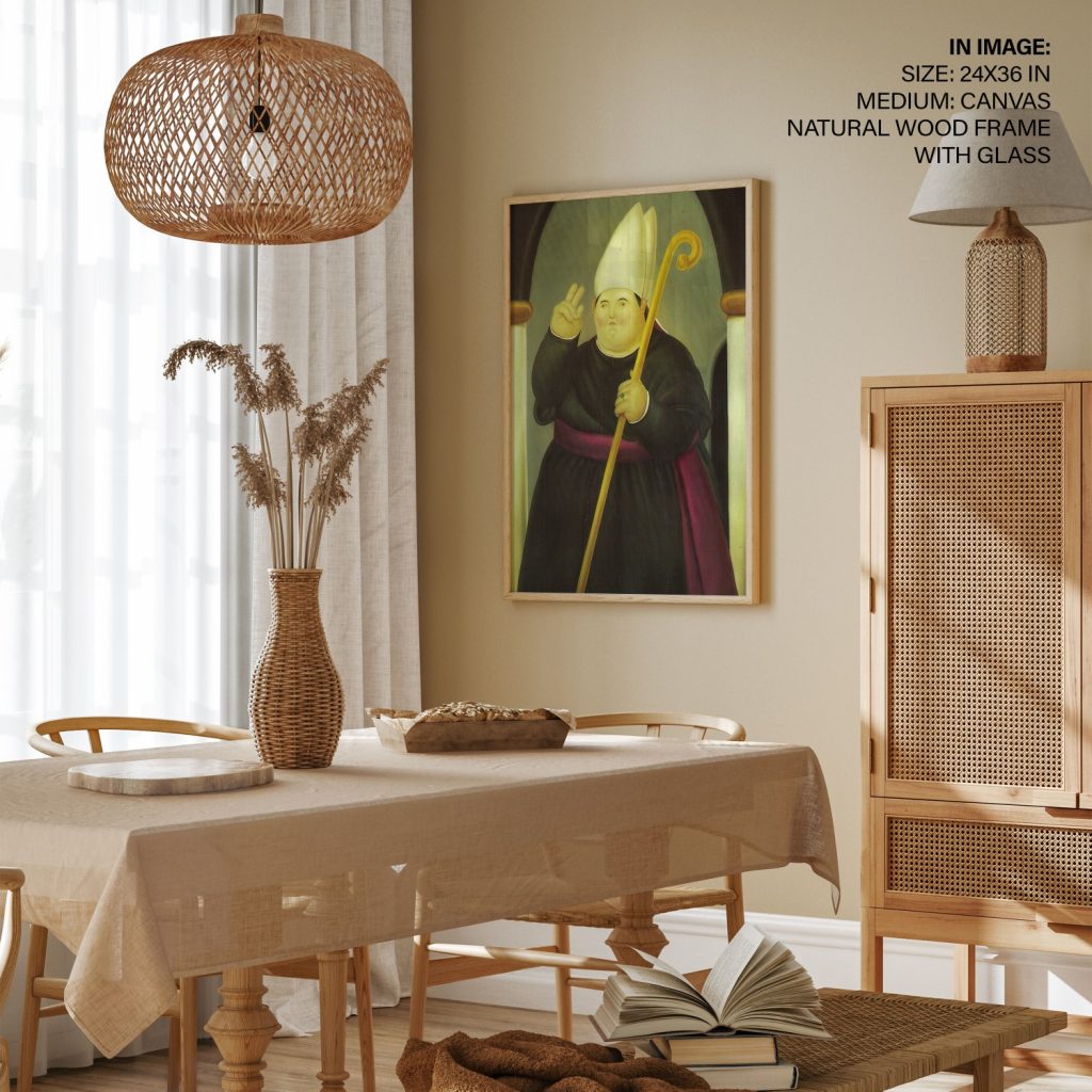 Bishop by Fernando Botero (1982) - Wall Art - Choose Size & Frames, Non ...