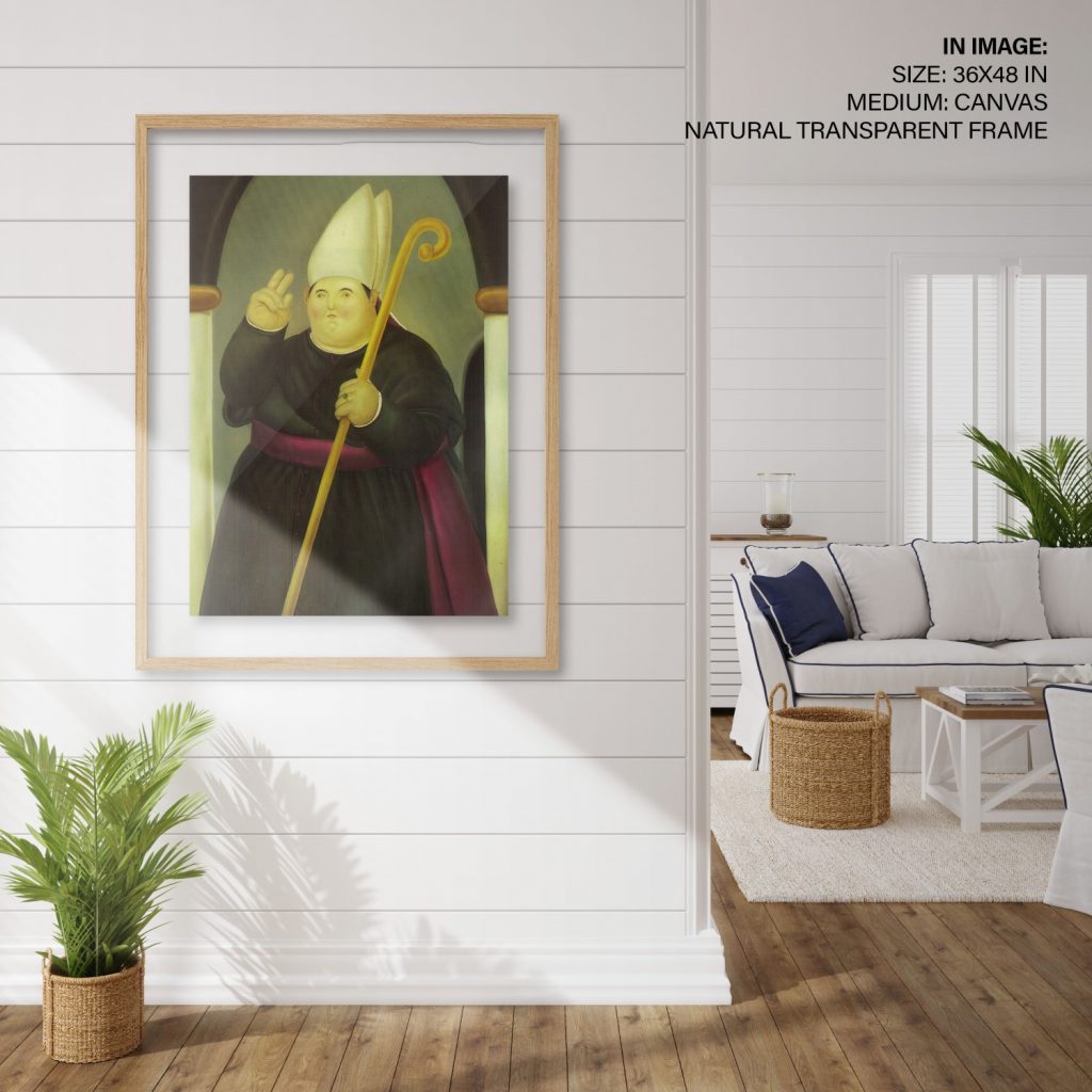 Bishop by Fernando Botero (1982) - Wall Art - Choose Size & Frames, Non ...