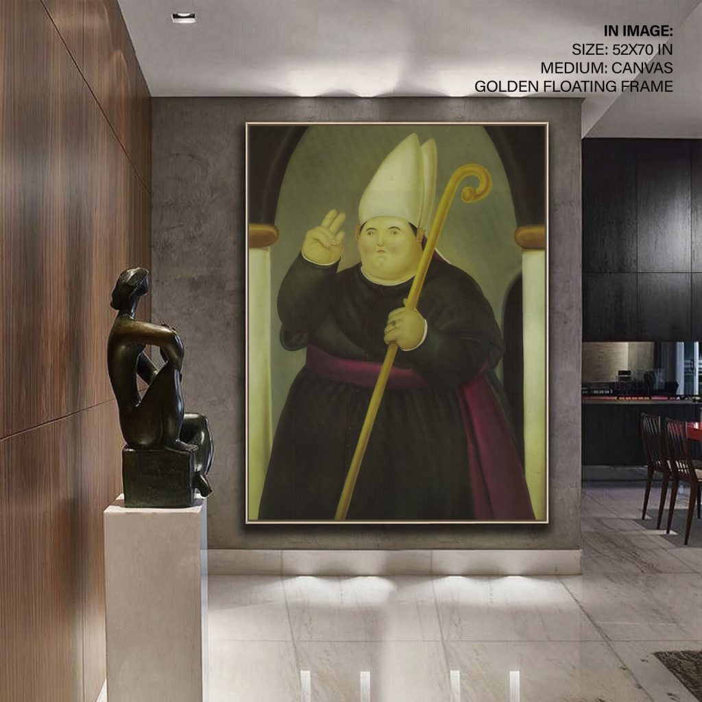 Bishop by Fernando Botero (1982) - Wall Art - Choose Size & Frames, Non ...