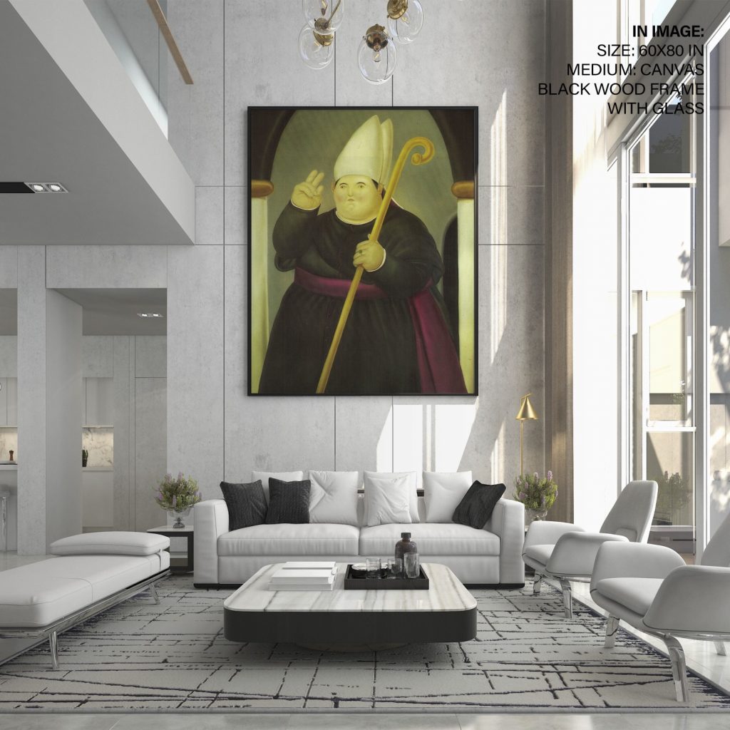 Bishop by Fernando Botero (1982) - Wall Art - Choose Size & Frames, Non ...