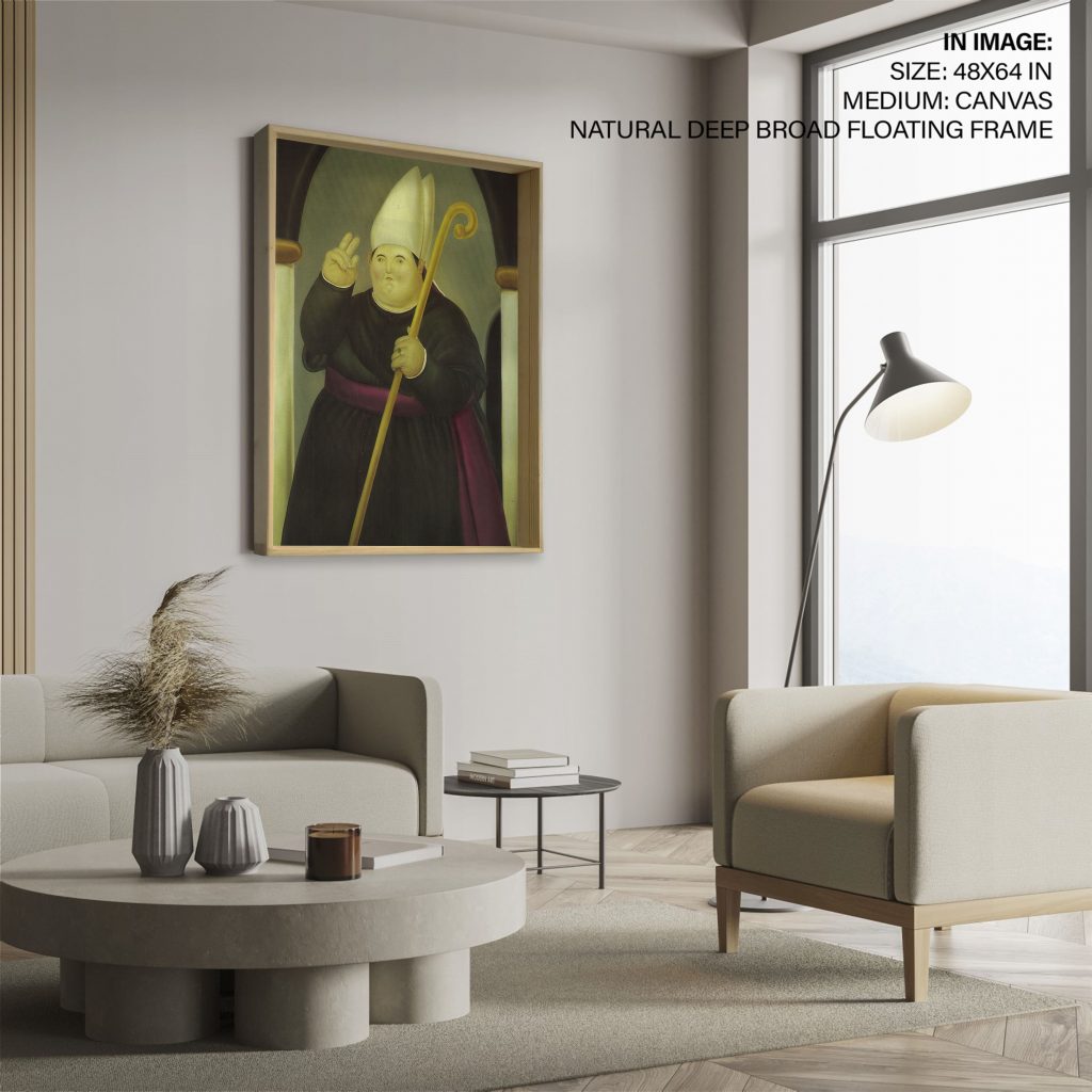 Bishop by Fernando Botero (1982) - Wall Art - Choose Size & Frames, Non ...