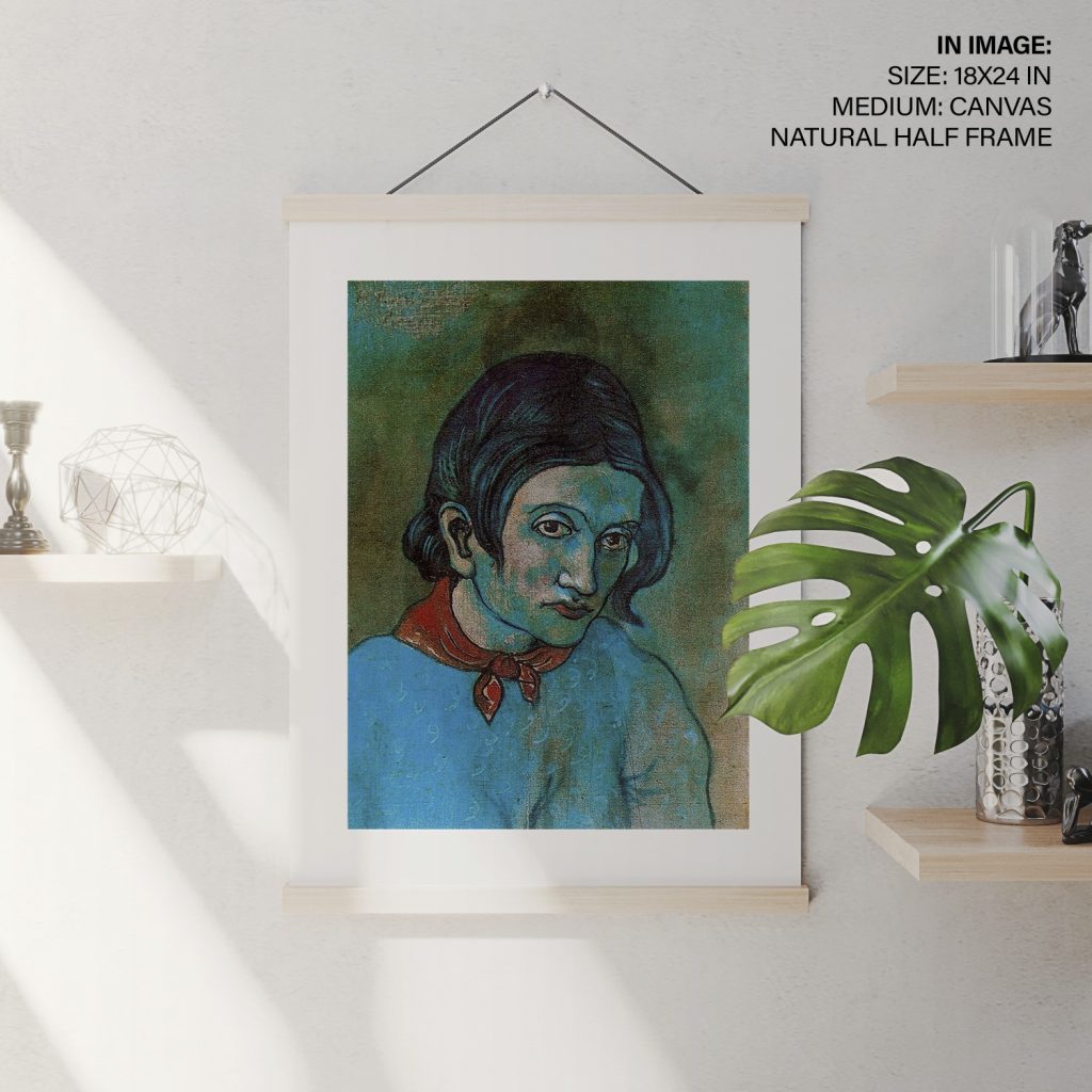 Female Head By Pablo Picasso 1902 Bestofbharat