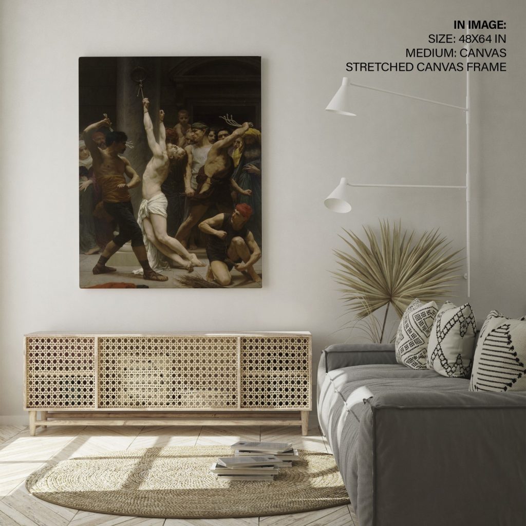 Flagellation of Our Lord Jesus Christ by William Adolphe Bouguereau ...