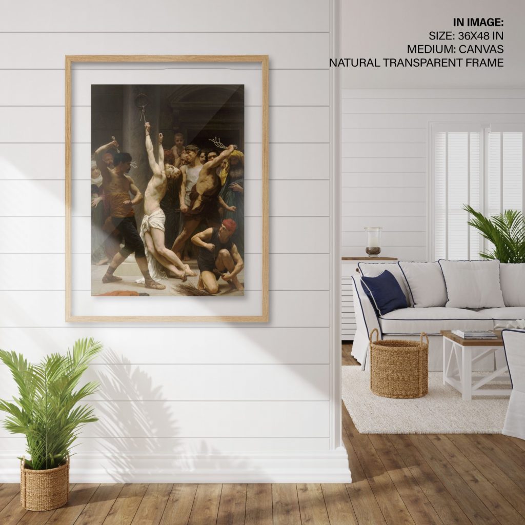 Flagellation of Our Lord Jesus Christ by William Adolphe Bouguereau ...