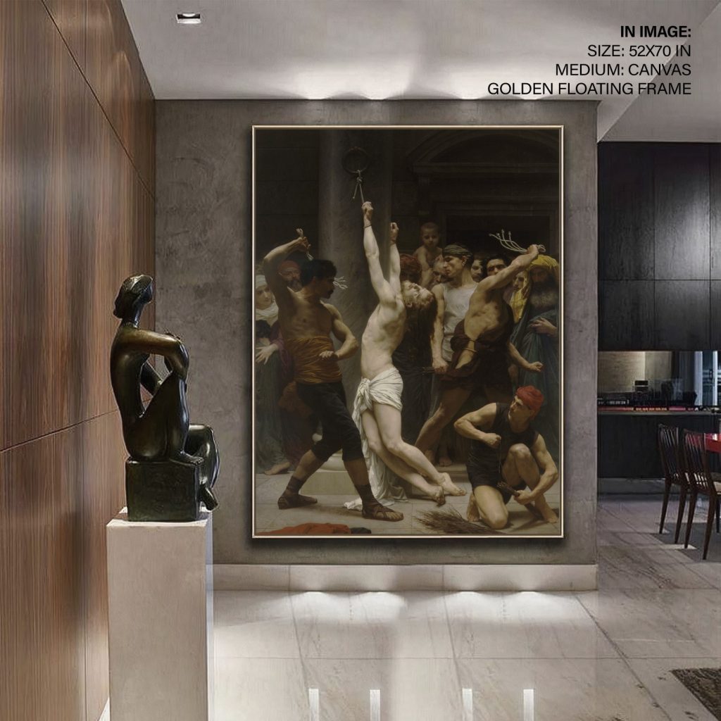 Flagellation of Our Lord Jesus Christ by William Adolphe Bouguereau ...