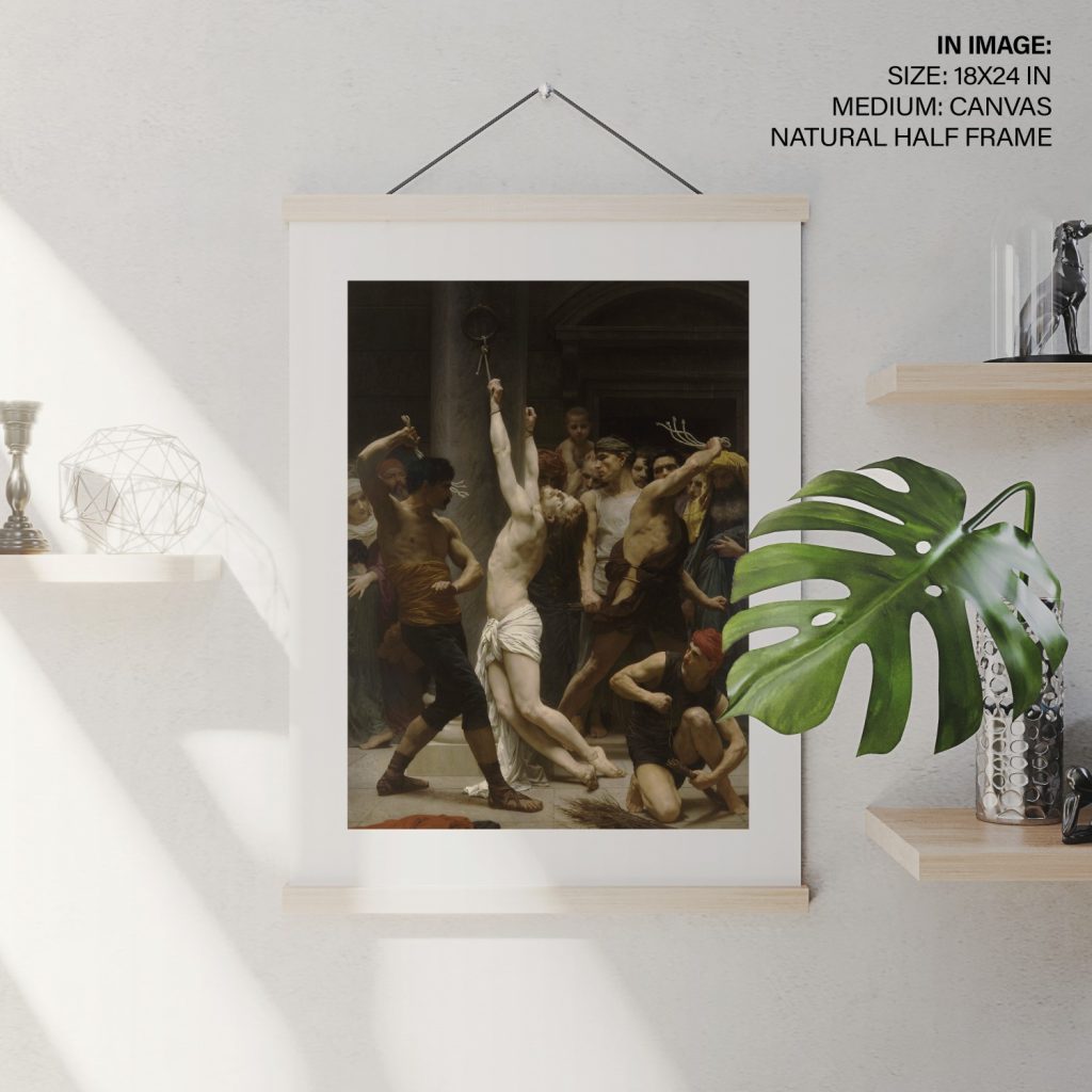 Flagellation of Our Lord Jesus Christ by William Adolphe Bouguereau ...