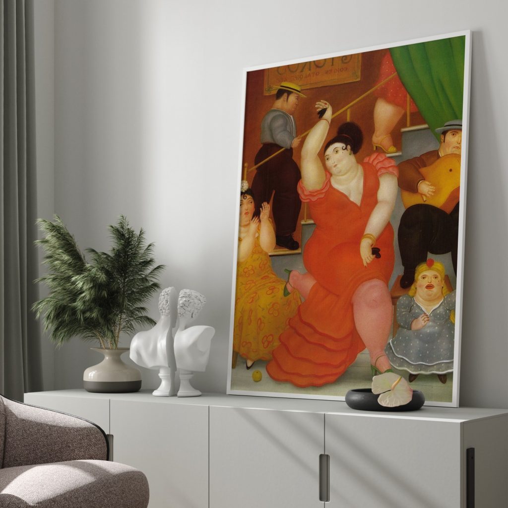 Flamenco by Fernando Botero (1984) - BestOfBharat