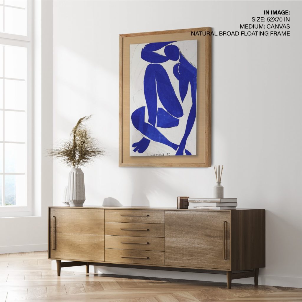 Blue Nude IV by Henri Matisse (1952) - BestOfBharat