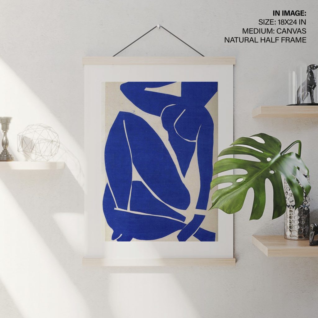 Blue Nude by Henri Matisse (1952) - BestOfBharat