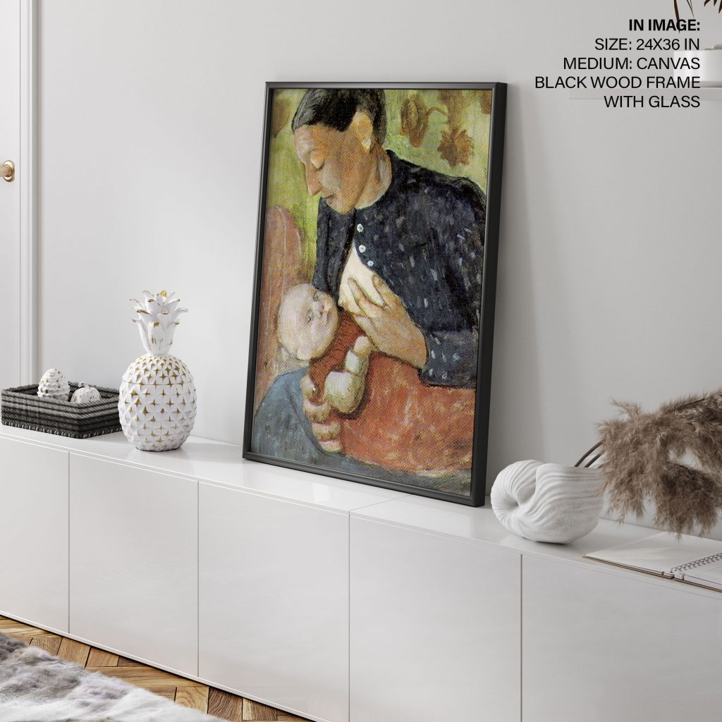 Breastfeeding mother of Paula Modersohn Becker by Paula Modersohn ...