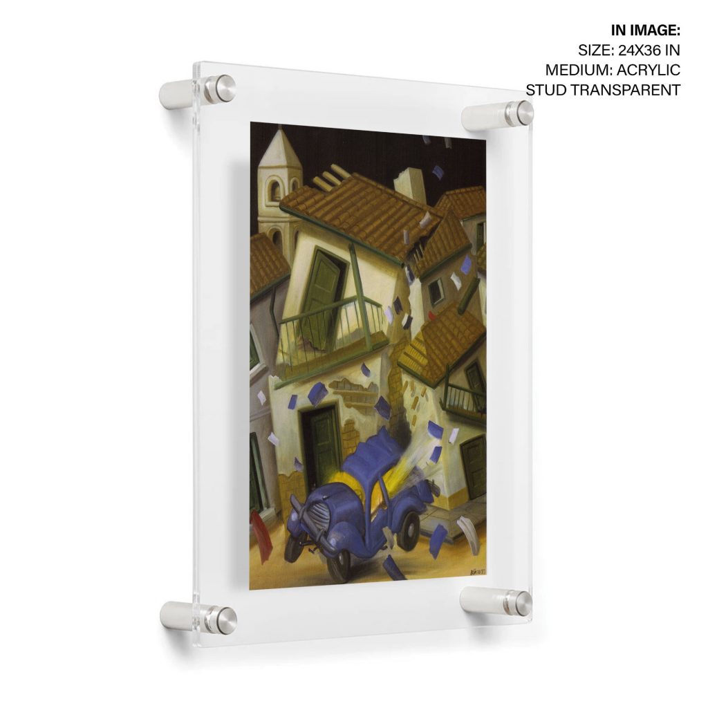 Car Bomb by Fernando Botero (1999) - BestOfBharat