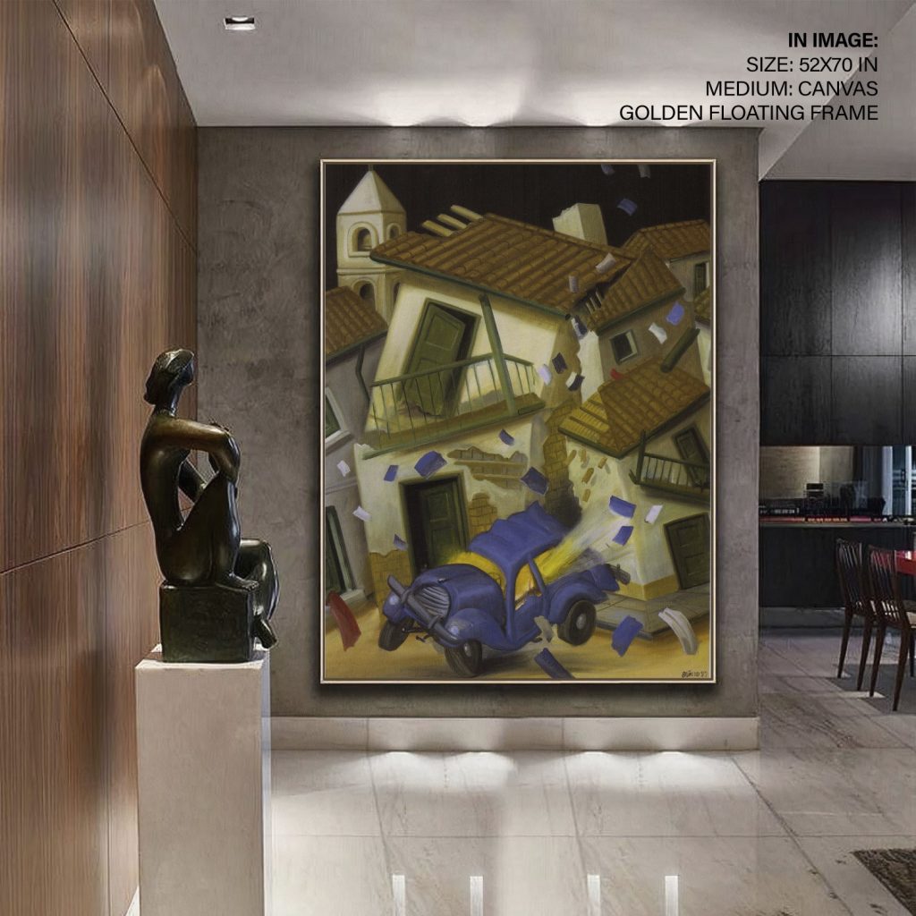 Car Bomb by Fernando Botero (1999) - BestOfBharat