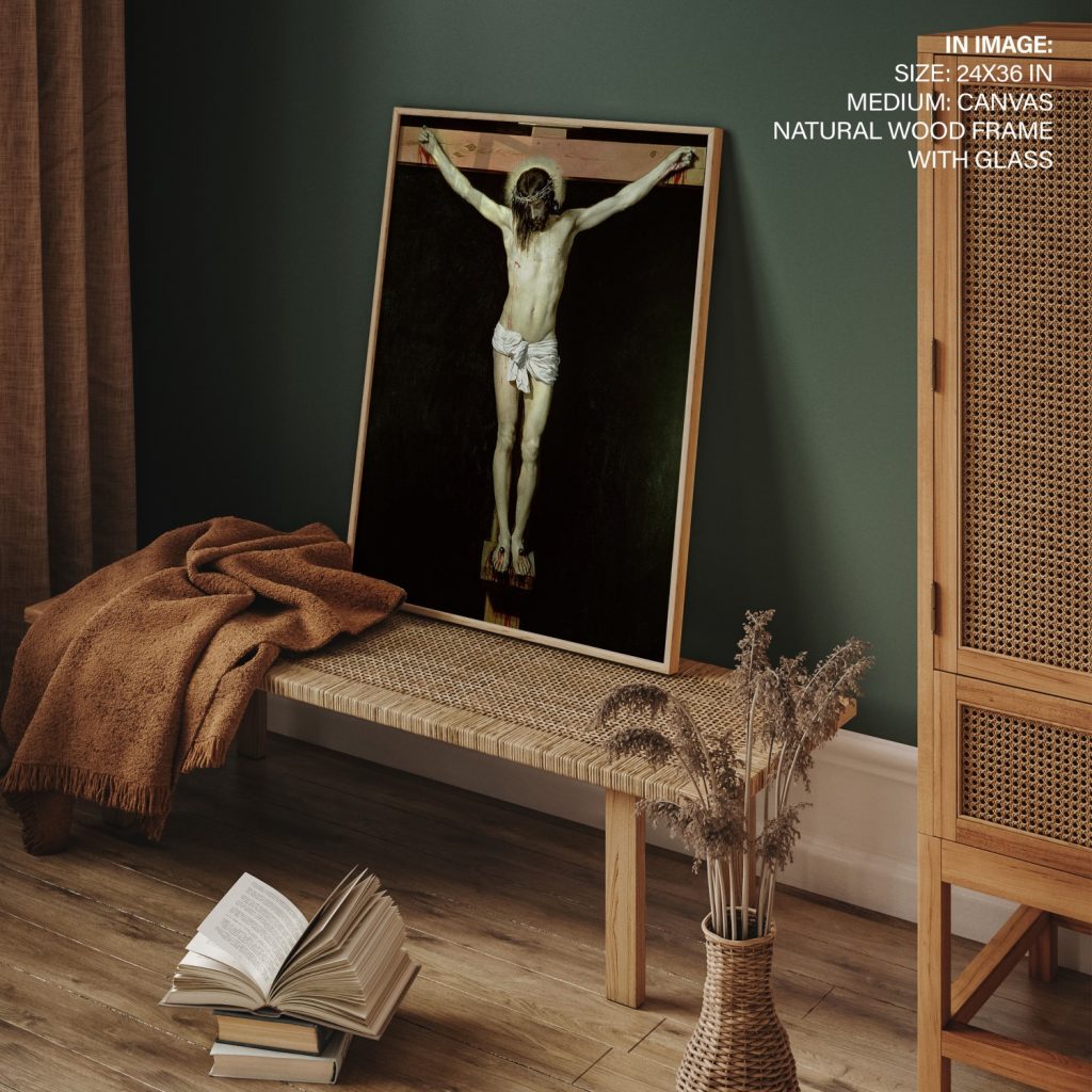 Christ on the Cross by Diego Velazquez (1632) - BestOfBharat