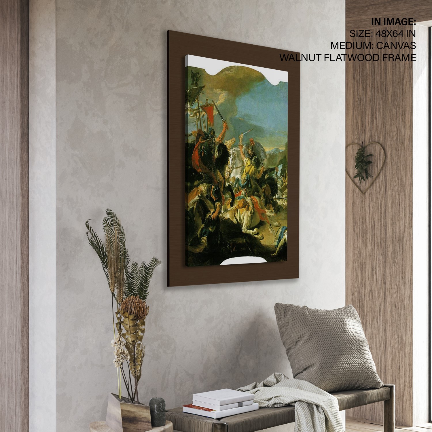 Wall Art | Battle of Vercellae by Giovanni Battista Tiepolo (1725-1729 ...