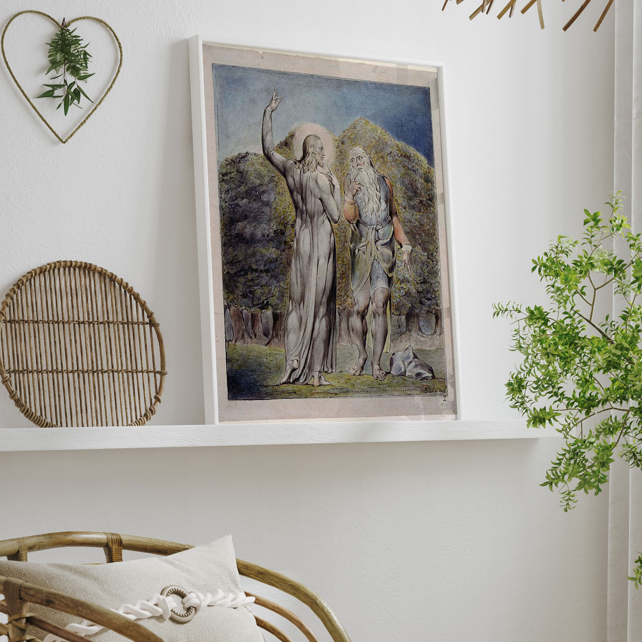 Wall Art | Christ Tempted by Satan to Turn the Stones to Bread by ...