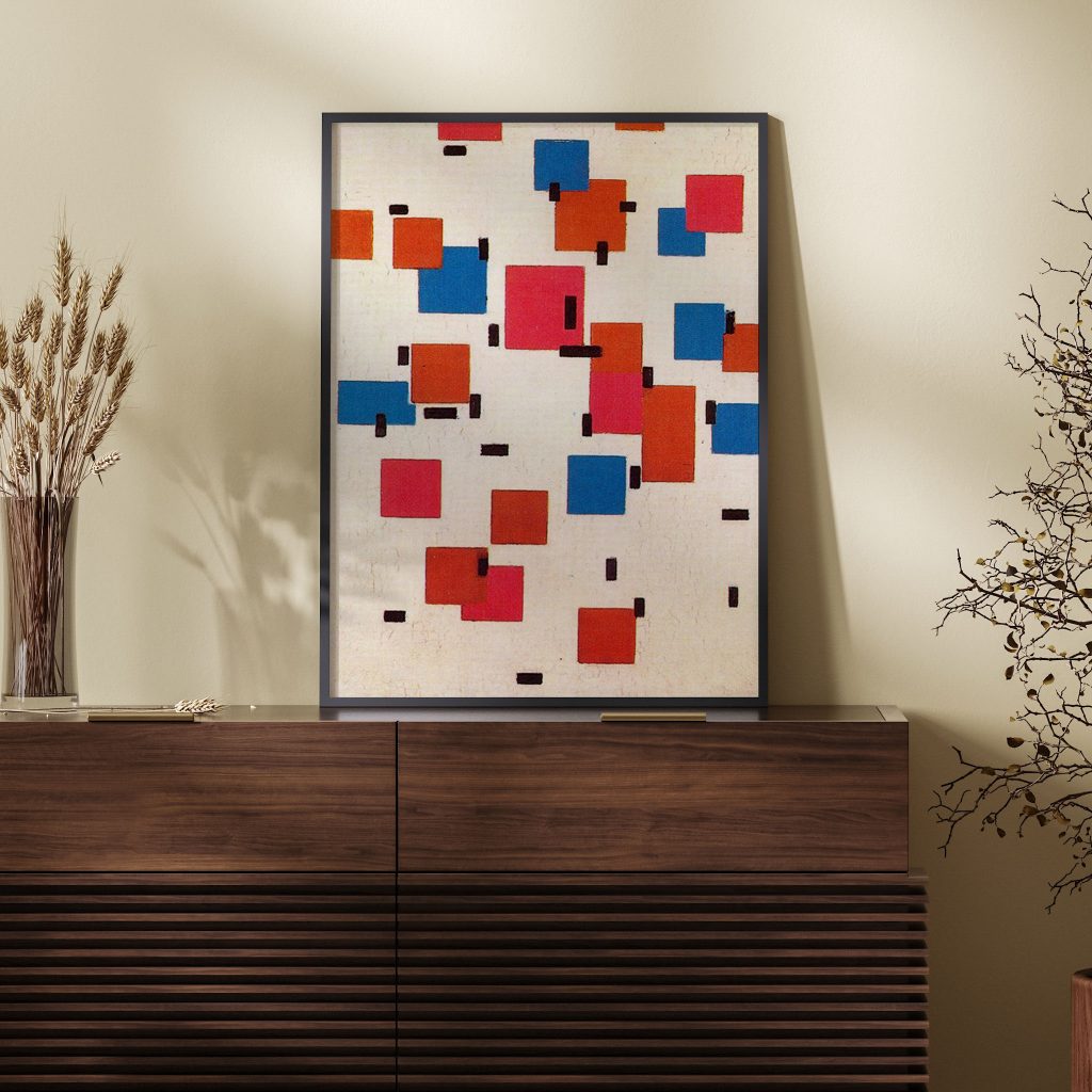Composition in Color A by Piet Mondrian (1917) - BestOfBharat