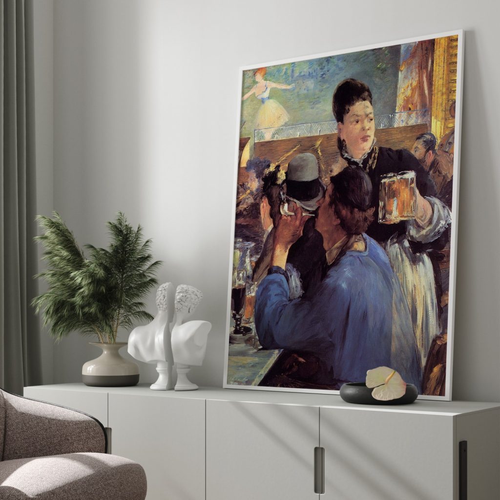 Corner of a Cafe Concert by Edouard Manet (1880) - BestOfBharat