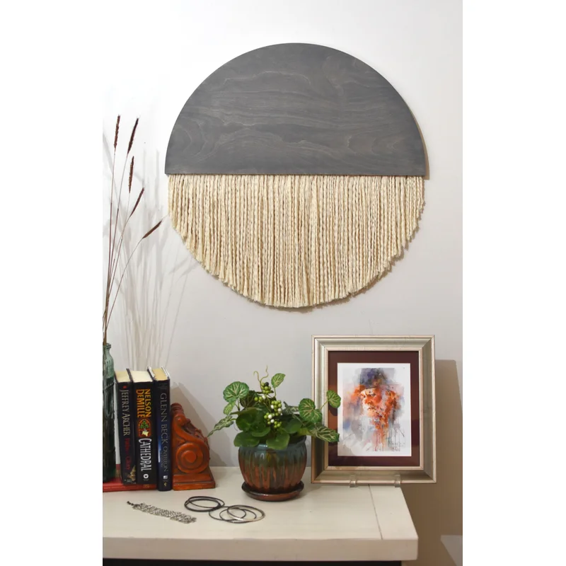 Bohemian Round Macrame Wall Art - BestOfBharat