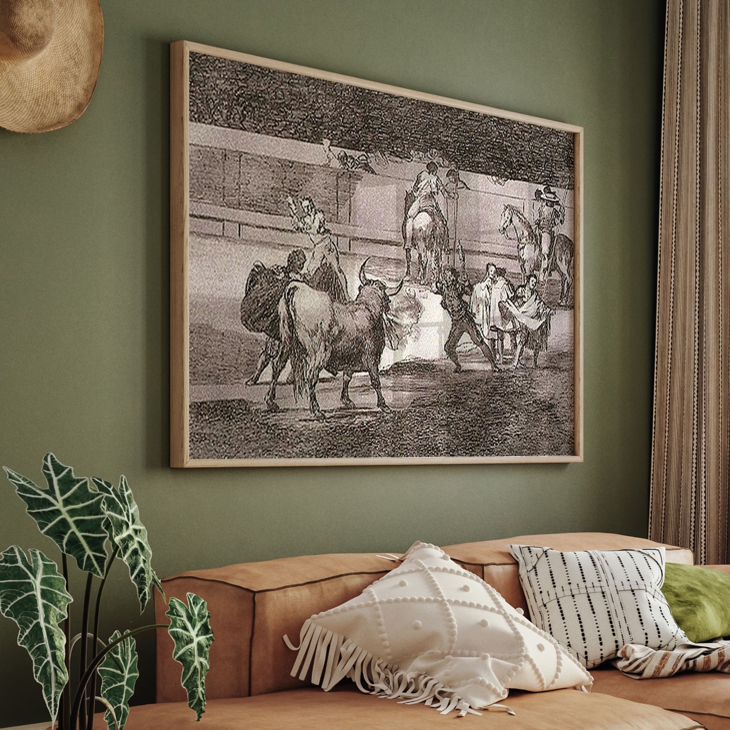 Wall Decor | Ohatsu avenging her mistress Onoe, from the series Twenty ...