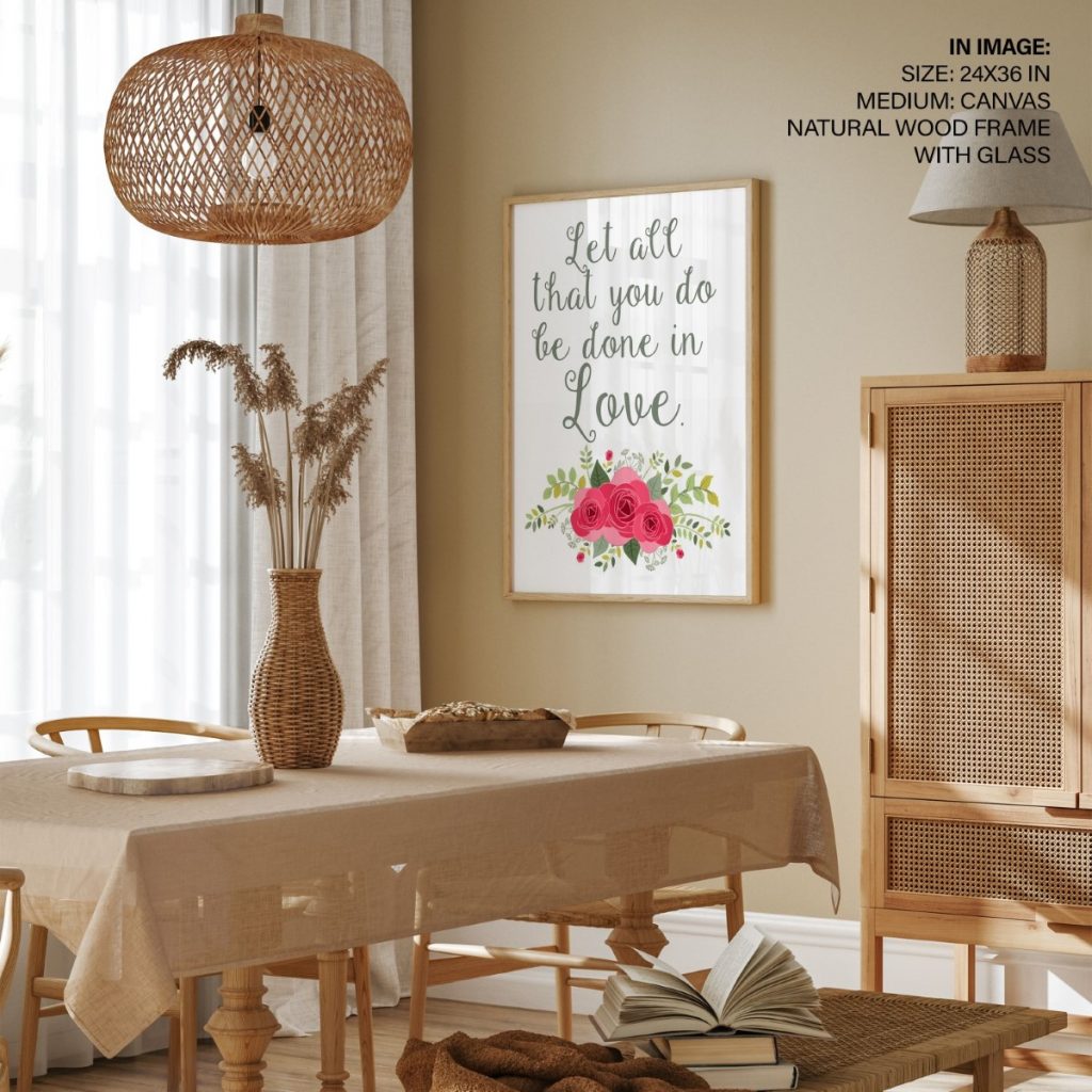 bible verse wall art Framed Art - scripture quote - bible wall art ...