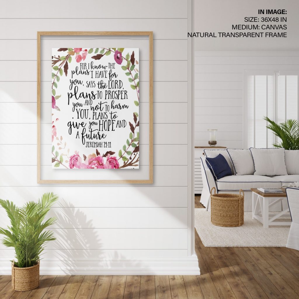 For I Know The Plans I Have For You To Give You Hope And a Future Bible ...