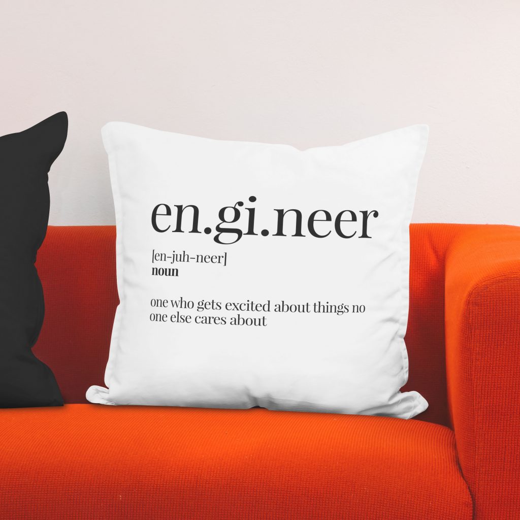Throw Pillow Cushion Covers - Engineer - BestOfBharat