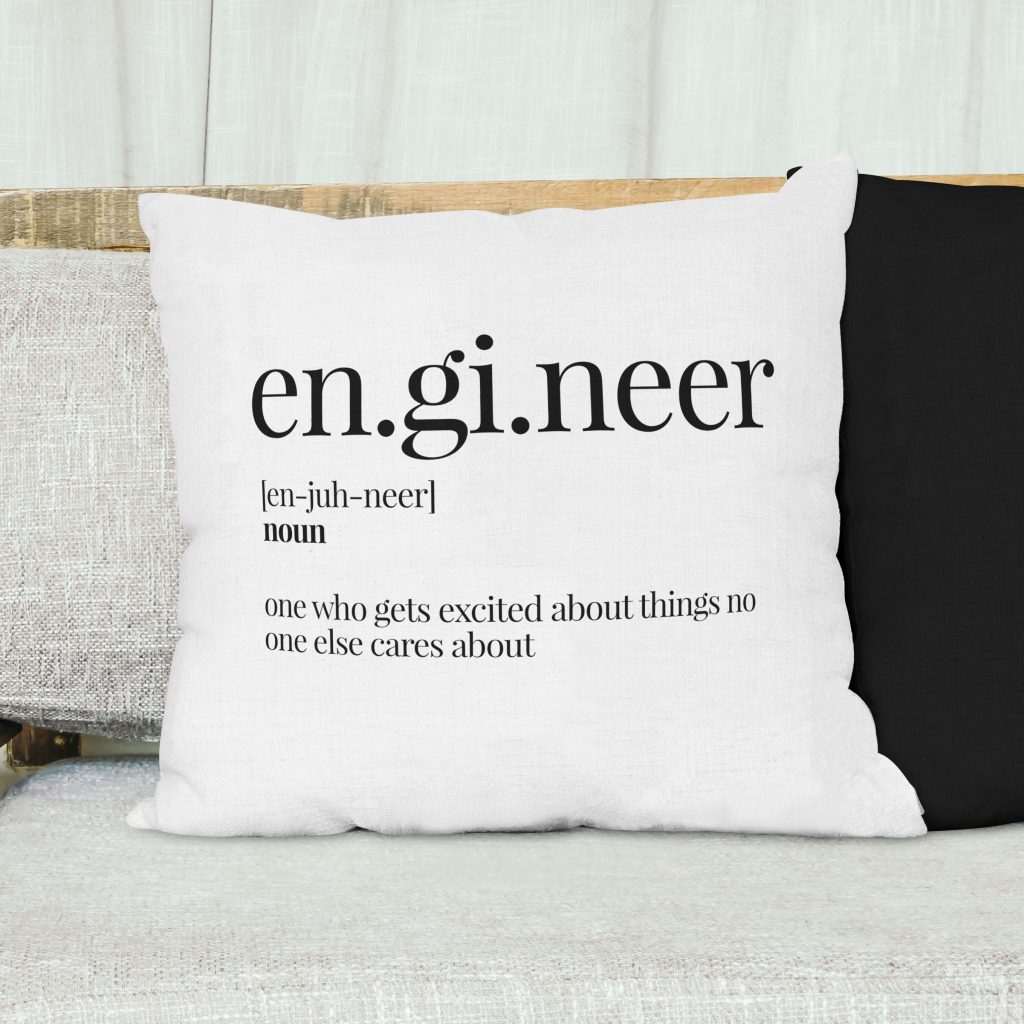 Throw Pillow Cushion Covers - Engineer - BestOfBharat