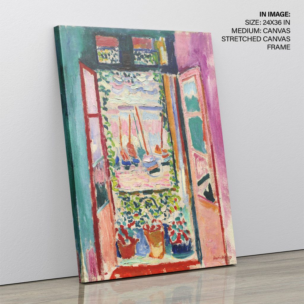 The open window by Henri Matisse (1905) - BestOfBharat