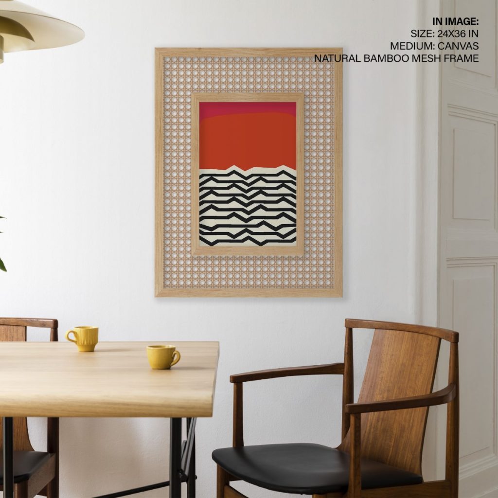 Groovy abstract #15 - Wall Art Decor, Framed Painting, Home Decor ...