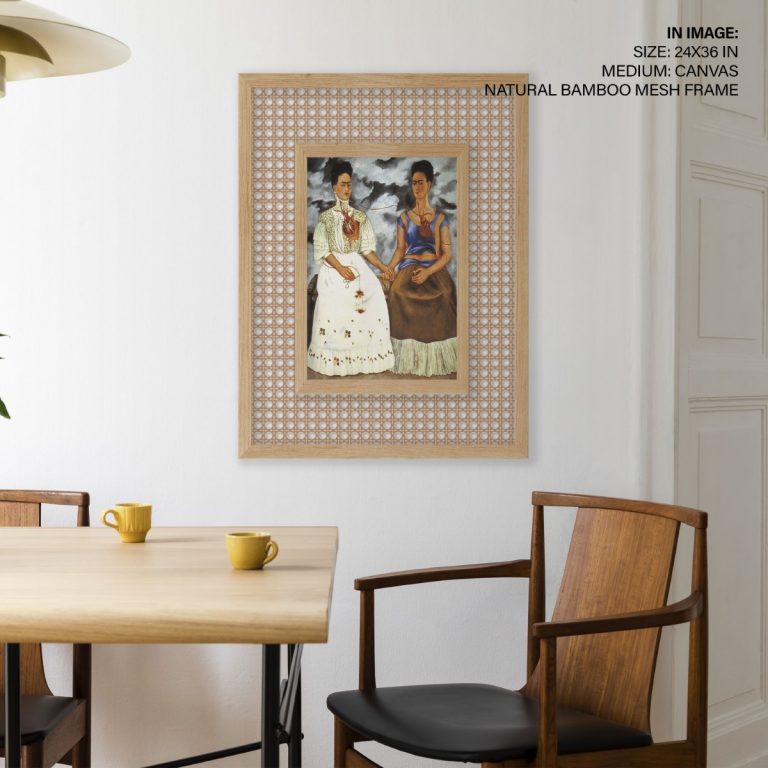 The two fridas by Frida Kahlo (1939) - Wall Art Decor, Framed Painting ...